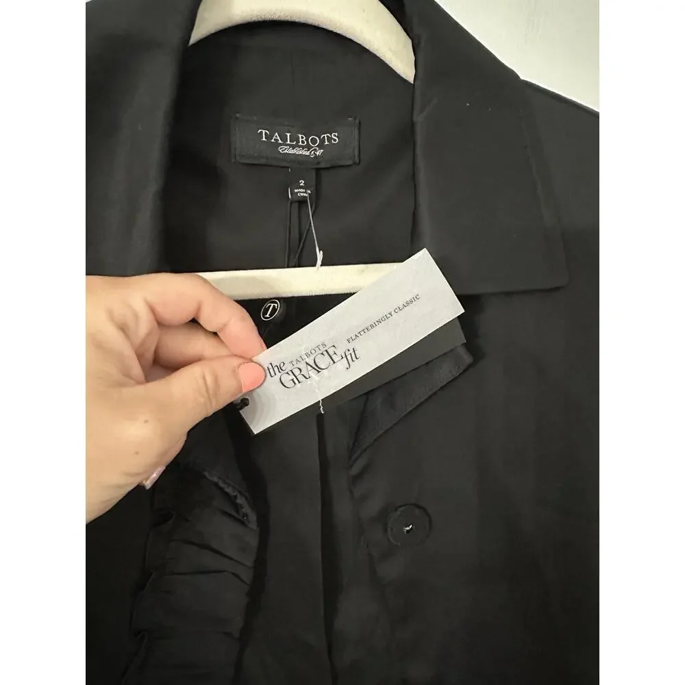 Talbots | Jackets & Coats | Talbots Blazer Jacket The Grace Fit Buttons ...